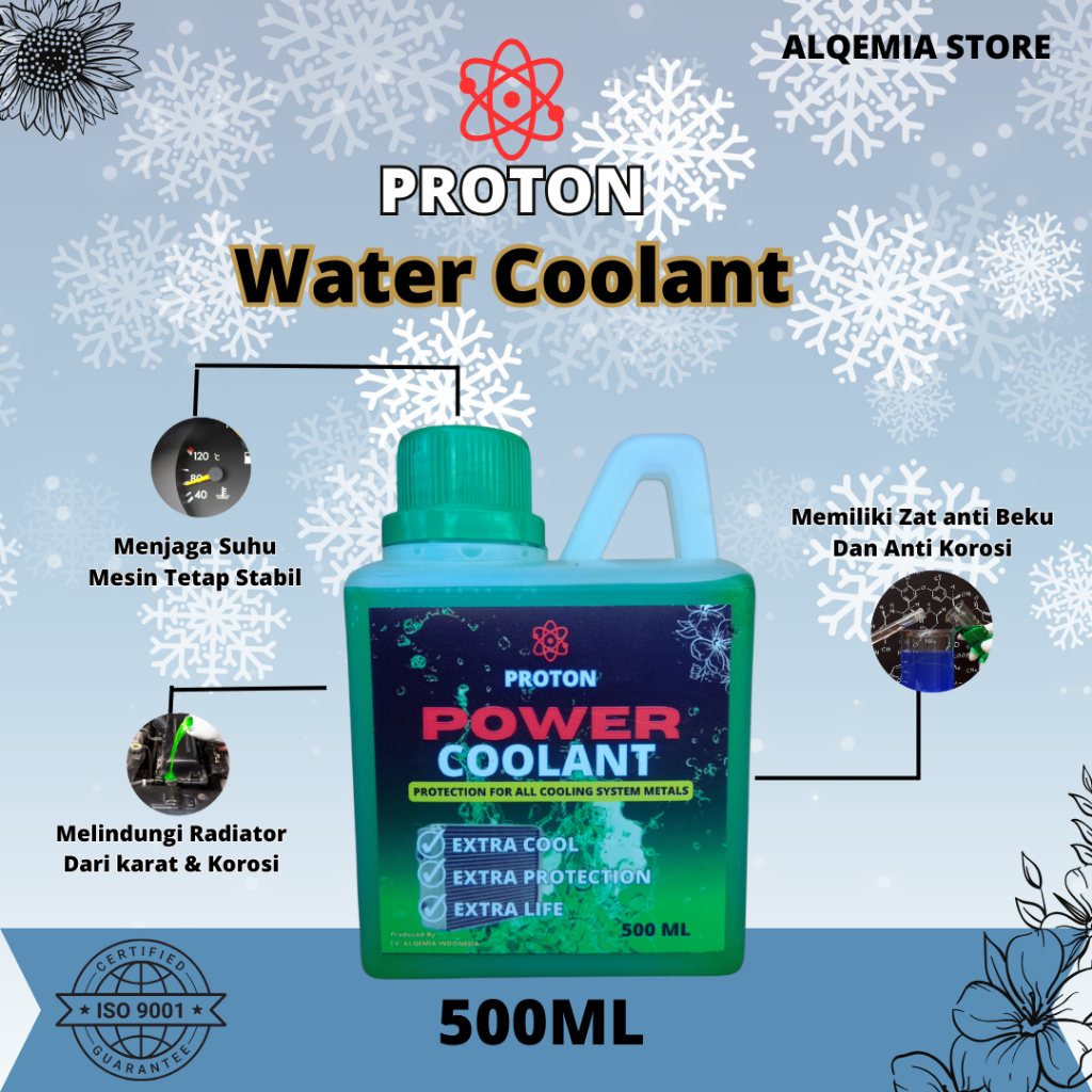 Jual Air radiator water coolant PROTON POWER COOLANT 500ML | Shopee ...