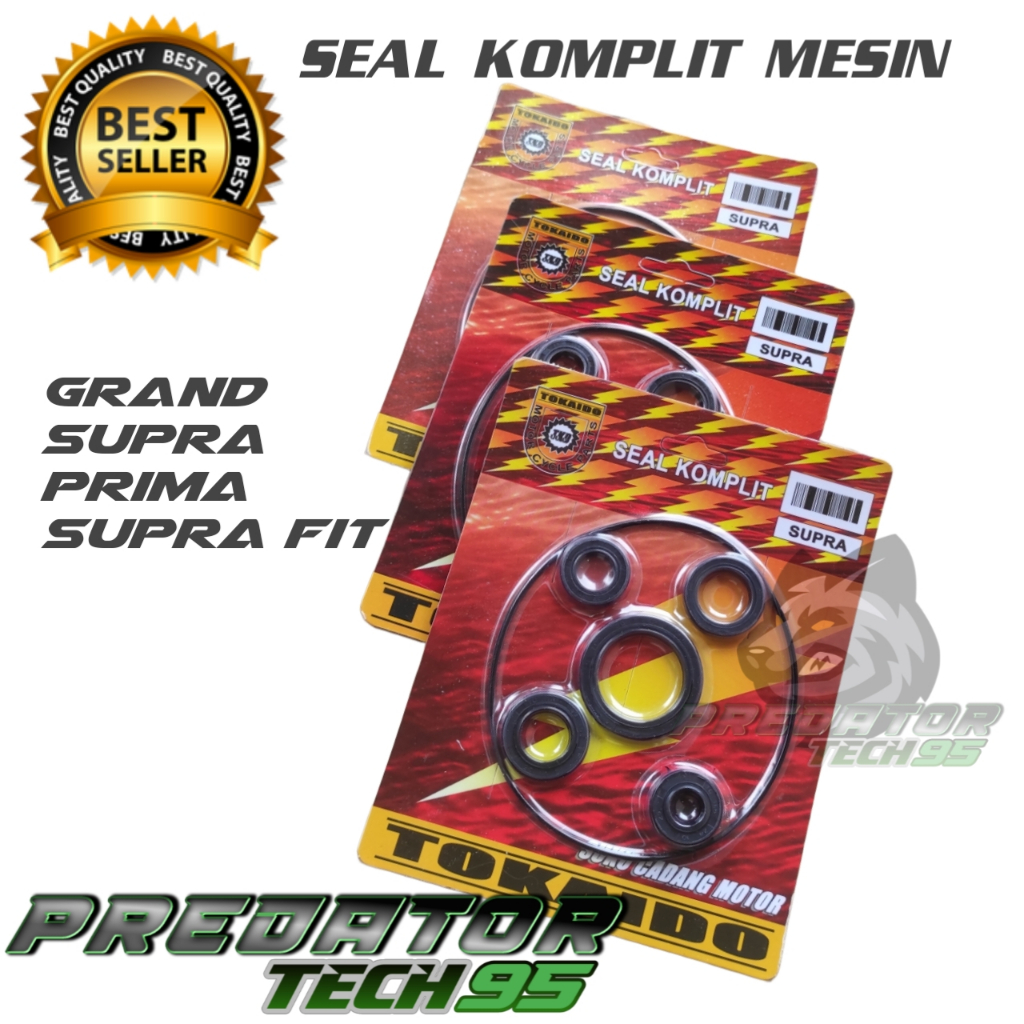 Jual Seal komplit oil seal kit mesin honda astrea grand legenda impressa supra x lama supra fit ...