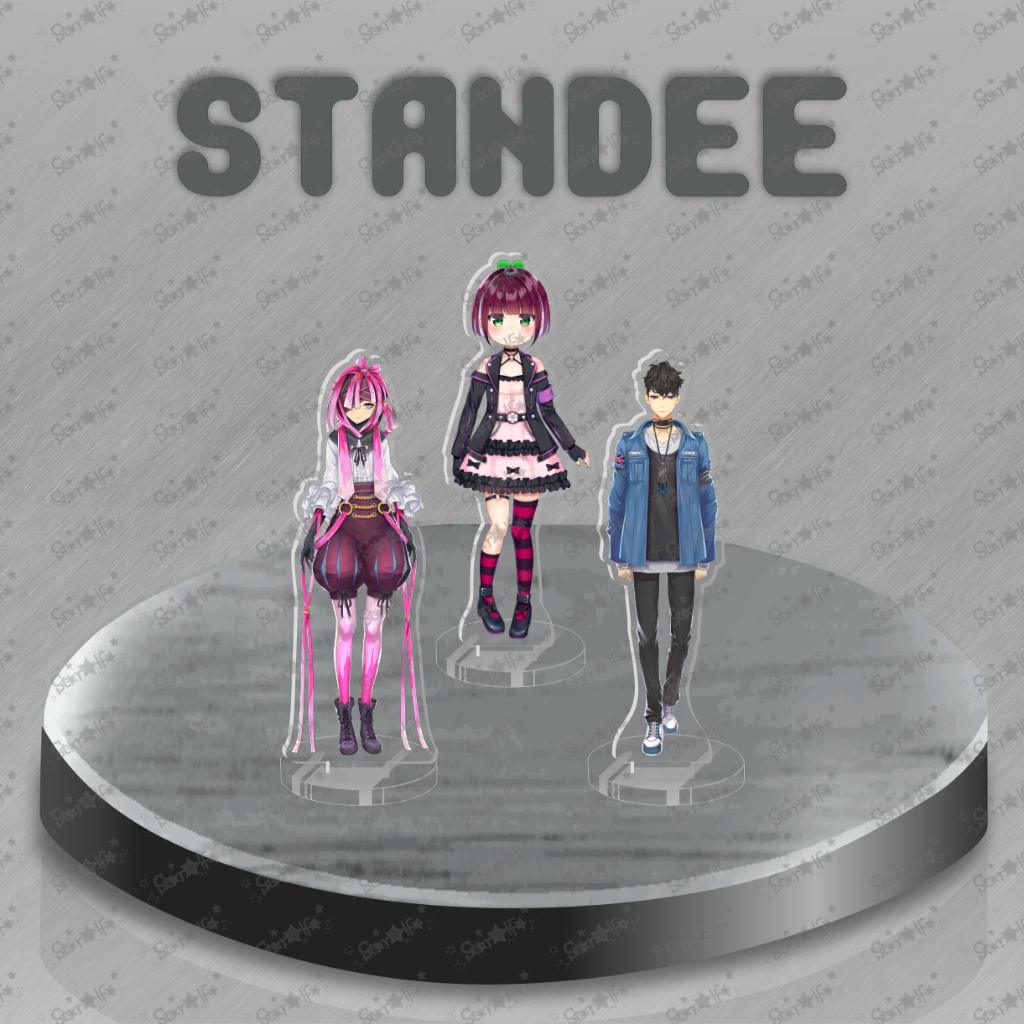 Jual Standee Nijisanji ID Gen 5 Akrilik UV & Set Stickers | Acrylic ...