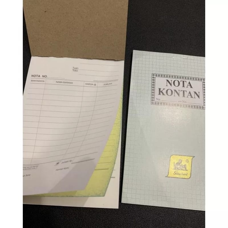 Jual (1 Pcs) Bon Faktur Rangkap 2 Ply Kecil Standard NCR/Buku Nota ...