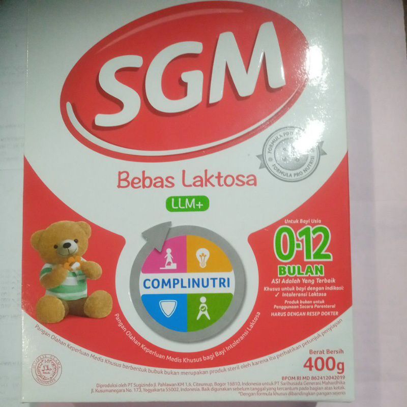 Jual SGM LLM Bebas Laktosa 400 gram expired 2025 | Shopee Indonesia