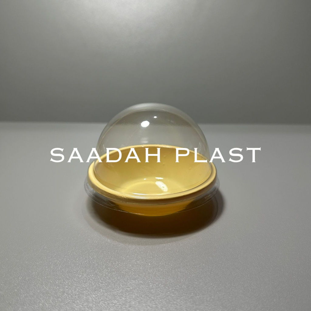 Jual (ISI 50) Mika Puding Mini Bulat / Tray Mooncake - Mika Mochi - Cupcake Egg Yolk Puff ...