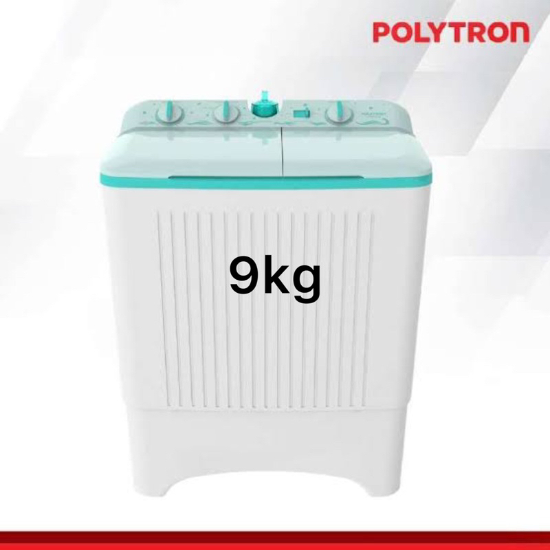 Jual MESIN CUCI POLYTRON PWM 9076 SAMBA SERIES 2 Tabung 9 Kg | Shopee ...