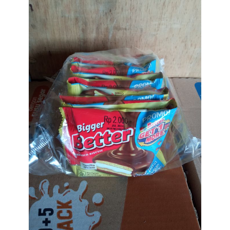 Jual Biskuit BETTER BIGGER sachet isi 10 | Shopee Indonesia