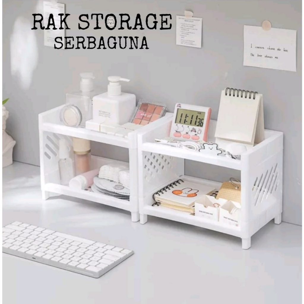 Jual Rak Serbaguna Portable / Rak Meja Mini / Rak Portable Plastik ...