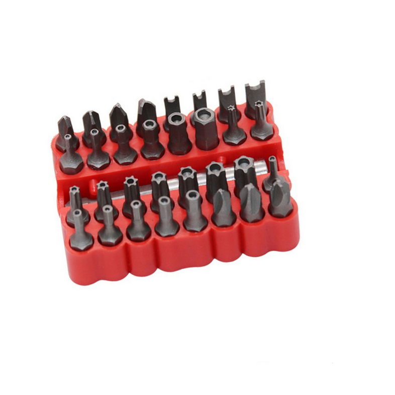 Jual Kepala Mata Obeng Bintang Torx Screwdriver bit Hexagonal set 33Pcs ...