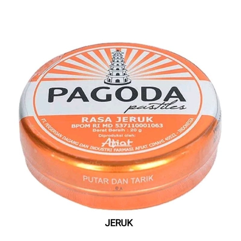 Jual permen pagoda 20gr rasa jeruk | Shopee Indonesia