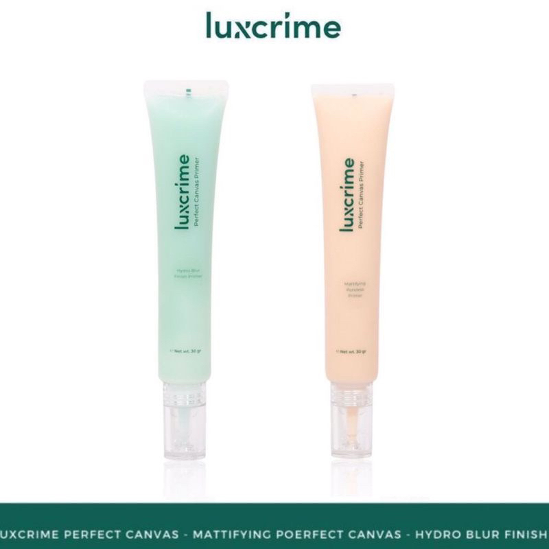 Jual Luxcrime Perfect Canvas Primer Mattifying Poreless Primer / Hydro ...