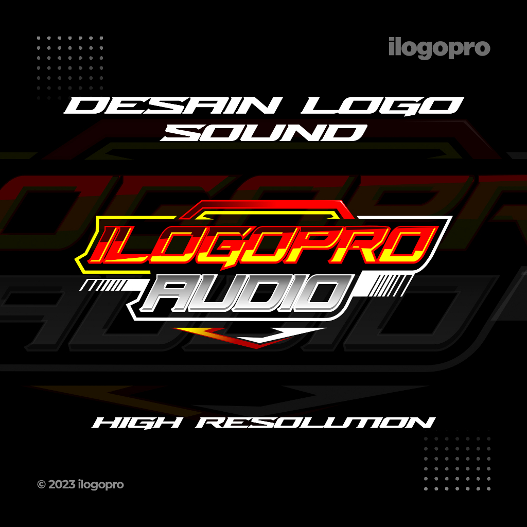 Jual Jasa Desain Logo Profesional Modern Minimalis - Logo Sound System ...