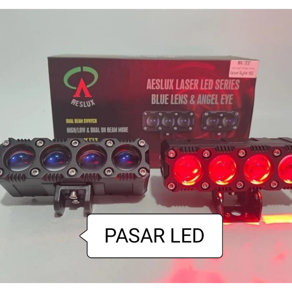 Jual Mini Projie LASER ORIGINAL SQL4 Premium Blue Lens Devil eye Demon ...