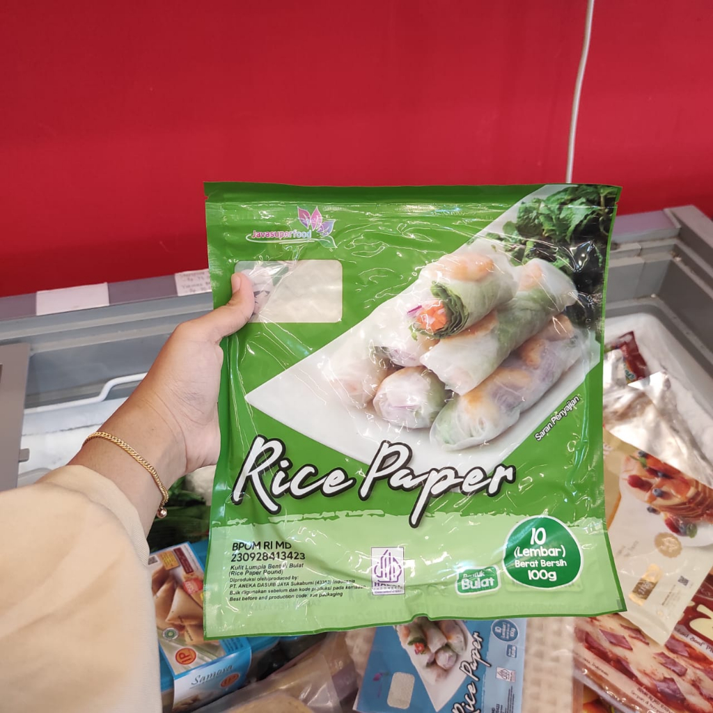 Jual Rice Paper Bulat 100gr (10 lembar) | Shopee Indonesia
