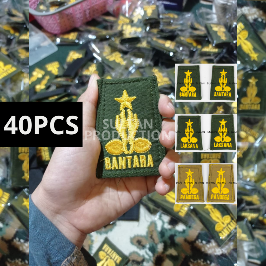 Jual Grosir 20 Pasang - Tku Pramuka Bantara Laksana Pandega Bahan Kain ...