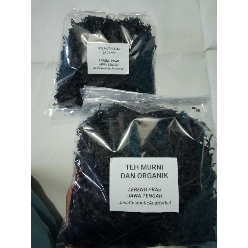 Jual TEH ALAMI DAN ORGANIK 100 GRAM / DAUN TEH KERING MURNI / DAUN TEH ...