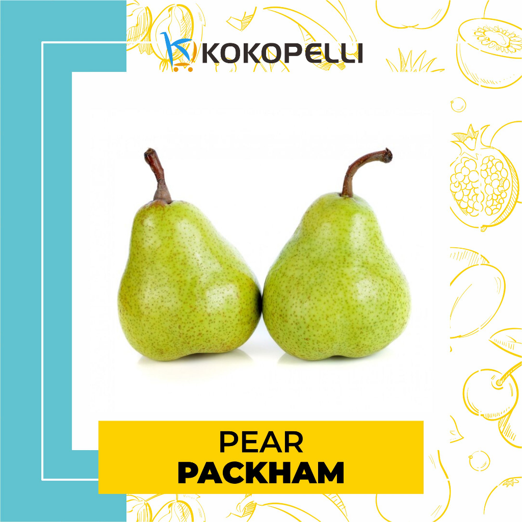 Jual Pear packham, pir packham hijau, pir jambu manis crunchy juicy per ...