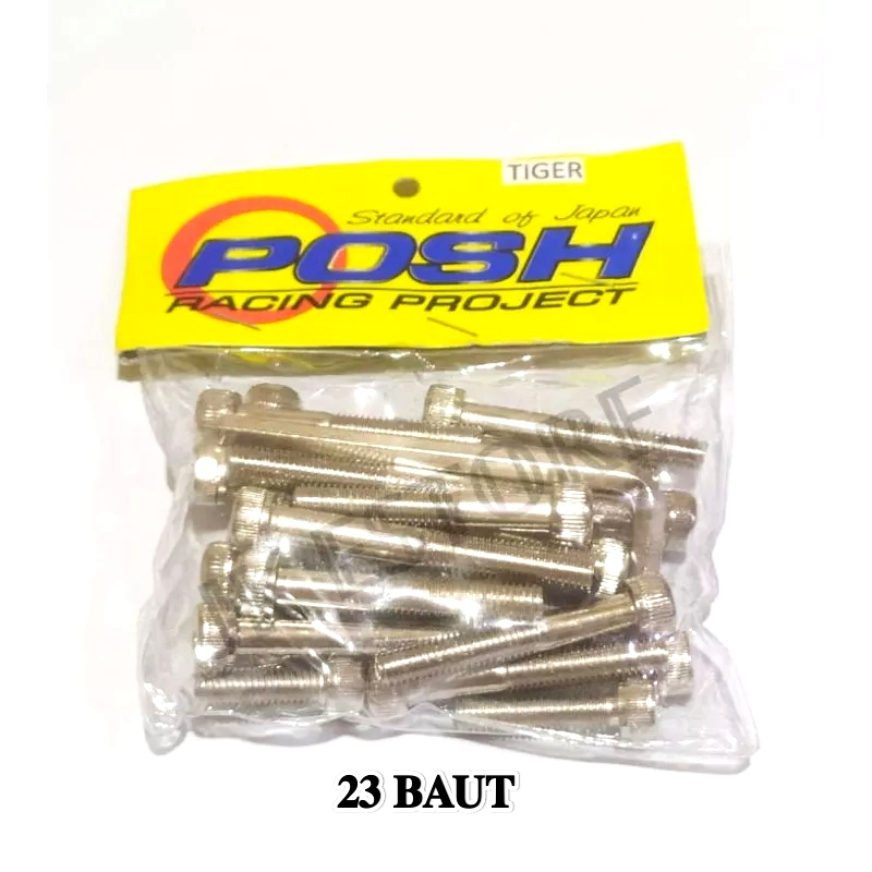Jual Baut Blok Mesin / Baut CVT Beat Vario Scoopy Mio F1 Tiger Satria FU Nmax Aerox Jupiter Z RX ...