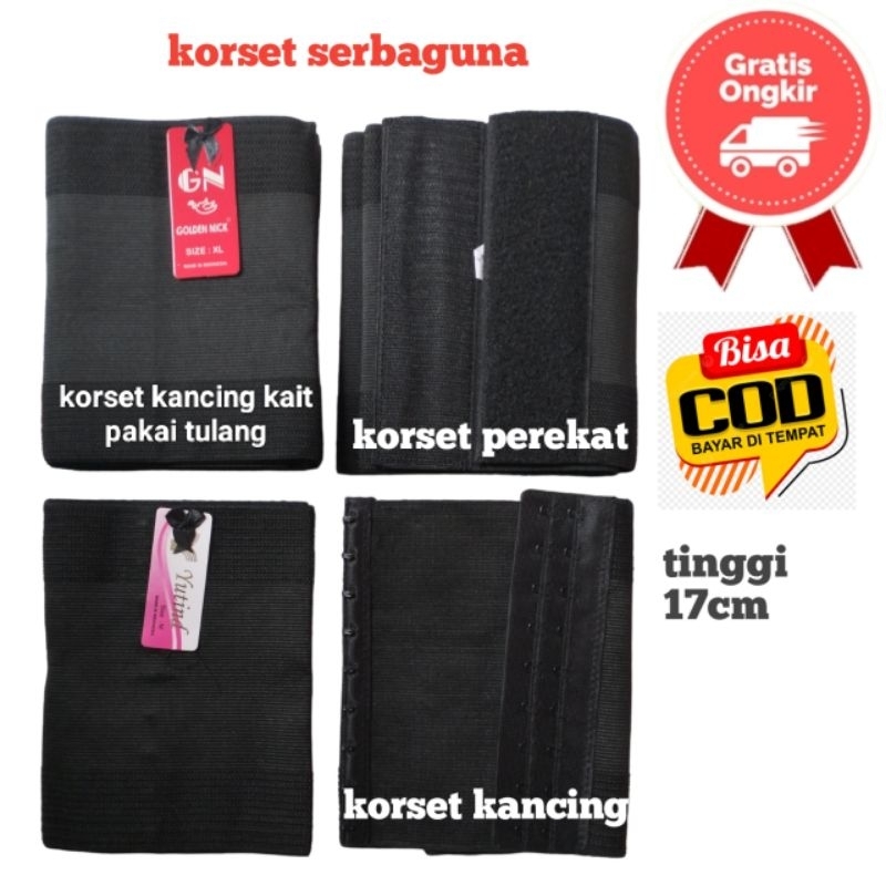 Jual YUTIND - Setagen Korset Corset Pelangsing Perut Perekat Stagen St ...