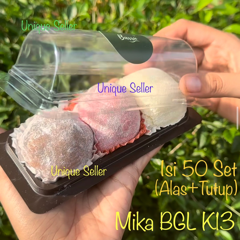 Jual (Isi50) Mika Bolu Gulung Mini 13cm BGL K13 Coklat Putih Pink Biru Ivory / Mika Mochi Ichigo ...