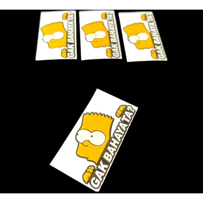 Jual Stiker Sticker GAK BAHAYA TA cutting | Shopee Indonesia