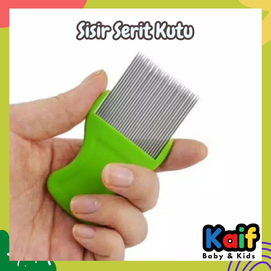 Jual Sisir Serit Kutu Pendek Rapat/ Sisir Pembasmi Ketombe Kutu ...