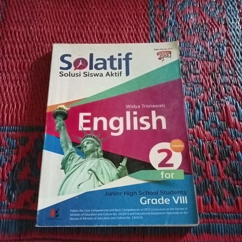 Jual BUKU SOLATIF ENGLISH KELAS 2 SMP PENERBIT MEDIA PRESTASI | Shopee ...