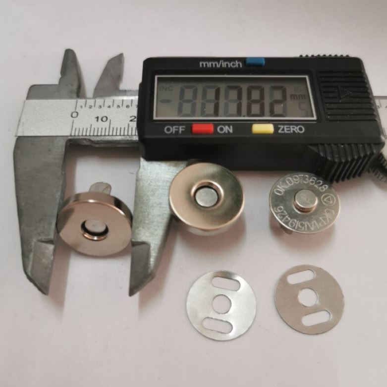 Jual Kancing Magnet Tas 18mm/1,8cm @100 pcs | Shopee Indonesia