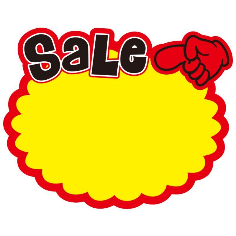 Jual 50pcs Label Harga Pop Card Penjepit Harga Tulisan Promo Sale New Tag Kartu Promo Sale Price ...
