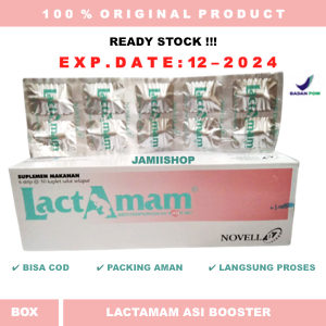 Jual [ECER] LACTAMAM ASI BOOSTER - Pendukung Pelancar ASI Ibu Bentuk ...