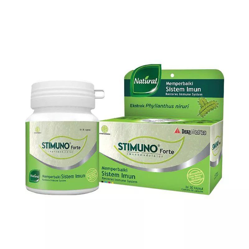 Jual Stimuno Forte 30 Kapsul Herbal untuk Imun Tubuh | Shopee Indonesia