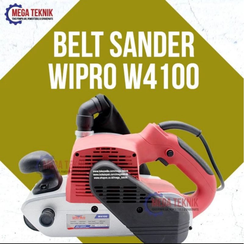 Jual WIPRO W4100 Belt Sander Mesin Amplas Sabuk | Shopee Indonesia