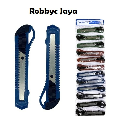 Jual Pisau Cutter Besar / Pisau Kater / Pemotong Kertas Yamata | Shopee ...