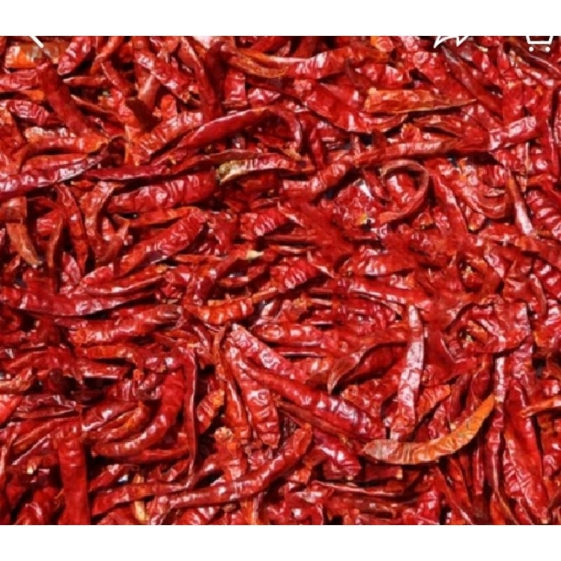 Jual 1 kg cengek kering kualits super pedas dan warna merah | Shopee ...