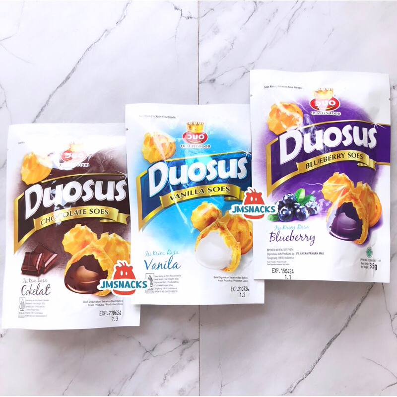 Jual [PROMO!!] Duosus soes coklat / blueberry / mystar mini nikmat 35 ...