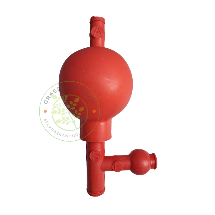 Jual Pipet Filler Universal Bola Hisap Isap Pipette Rubber Bulb Merah ...