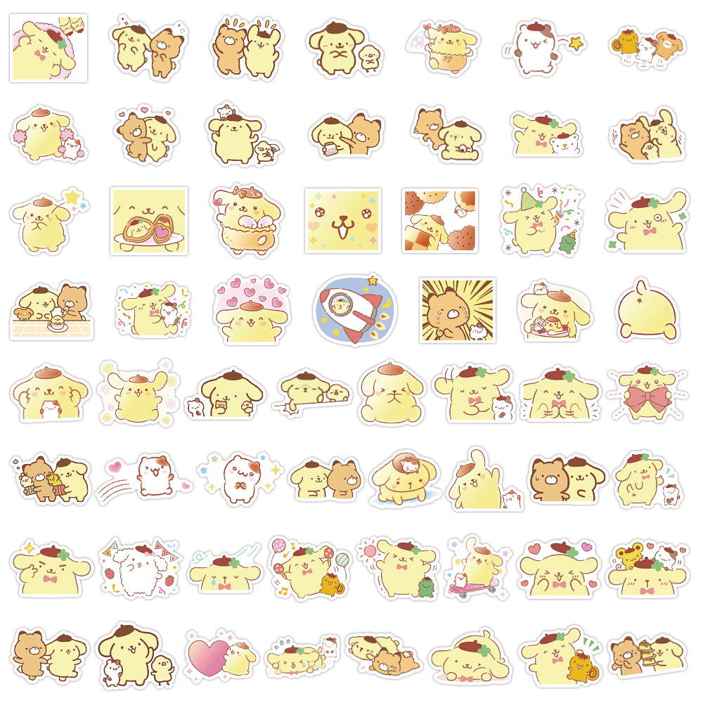 Jual 60pcs Stiker Sanrio Kuromi Cinnamoroll Melody Stiker
