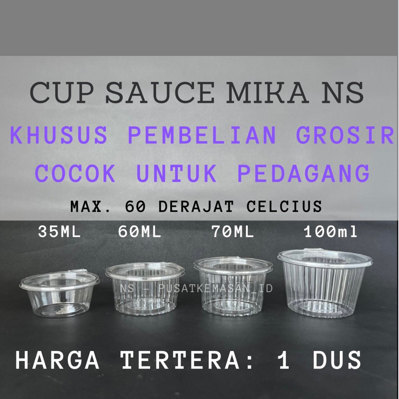 Jual [GROSIR 1 DUS] CUP AGER PUDDING JELLY SAUS NS SAMBAL TUTUP SAMBUNG ...