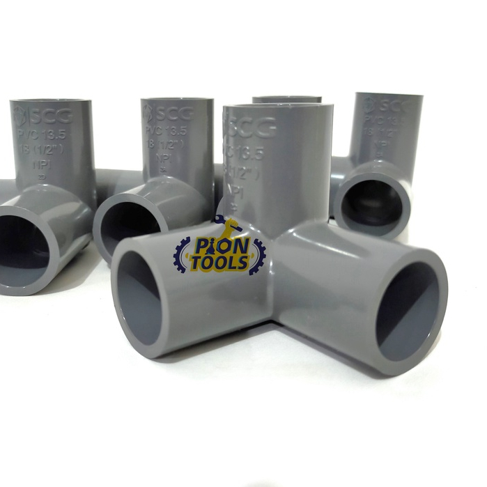 Jual SCG TEE 3 CABANG 1/2" AW 3 way side tee 1/2 inch | Shopee Indonesia