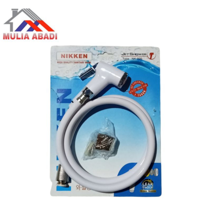 Jual SHOWER CEBOK NIKKEN / JET SHOWER NIKKEN PUTIH | Shopee Indonesia