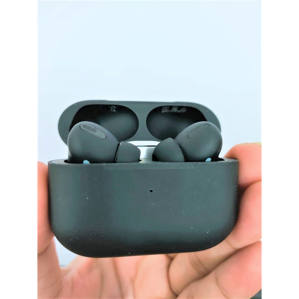 Jual TWS Bluetooth Pod Pro2 Black Edition | Shopee Indonesia