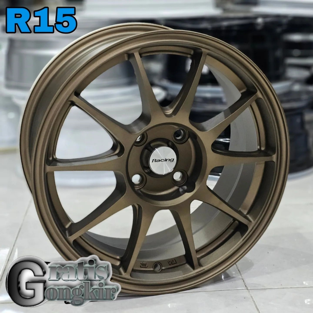 Jual velg mobil ring 15 wedssport TC105 X Pcd 4x100 Lebar 7 velg racing r15 brio jazz yaris ...