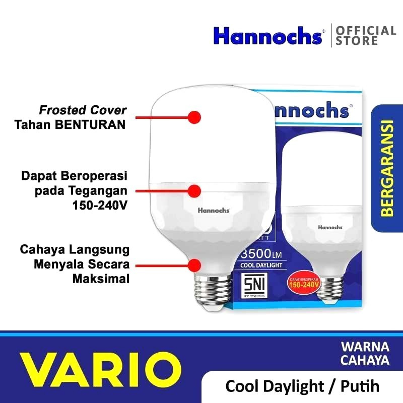 Jual Lampu/Bohlam LED Hannochs VARIO 32 Watt - Putih | Shopee Indonesia