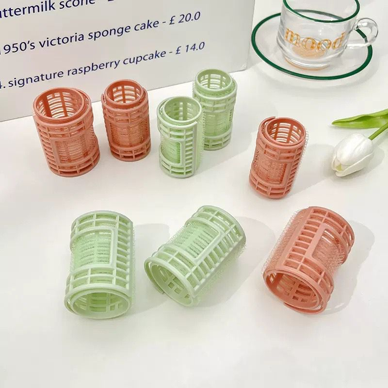 Jual Roll rambut korea warna pastel size 3,5 cm / roll gulungan rambut ...