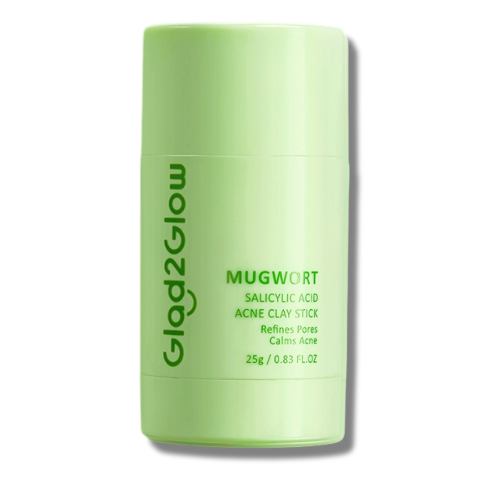 Jual GLAD2GLOW REAL MUGWORT MASK SALICYLIC ACID - Clay Stick | Clay Mask | Shopee Indonesia