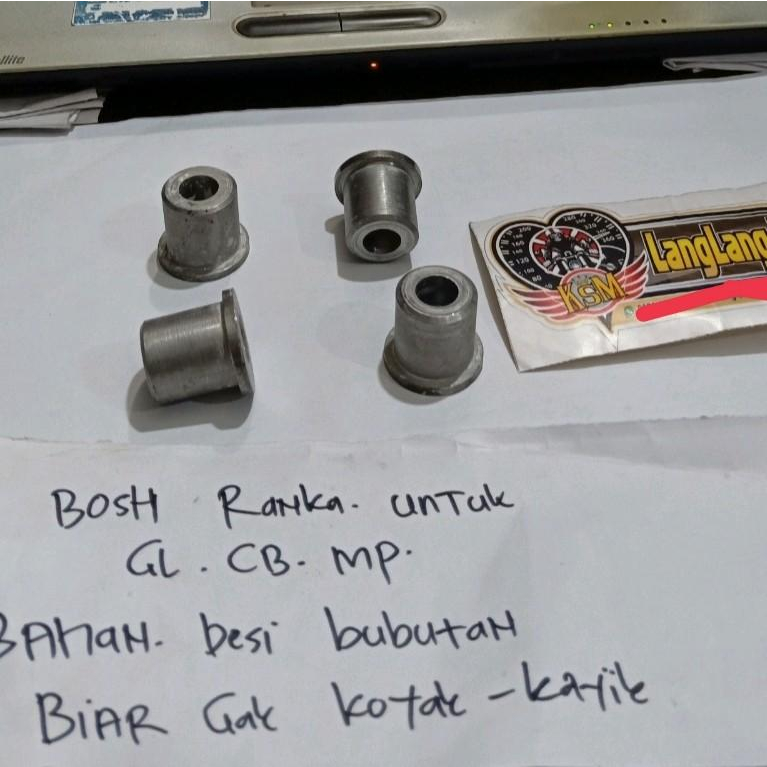 Jual Bosh rangka CB gl100 1 set kiri/kanan handmade /bos rangka arem ...