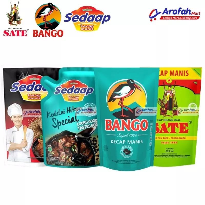 Jual KECAP MANIS KEMASAN 400ML DAN 520ML | Shopee Indonesia