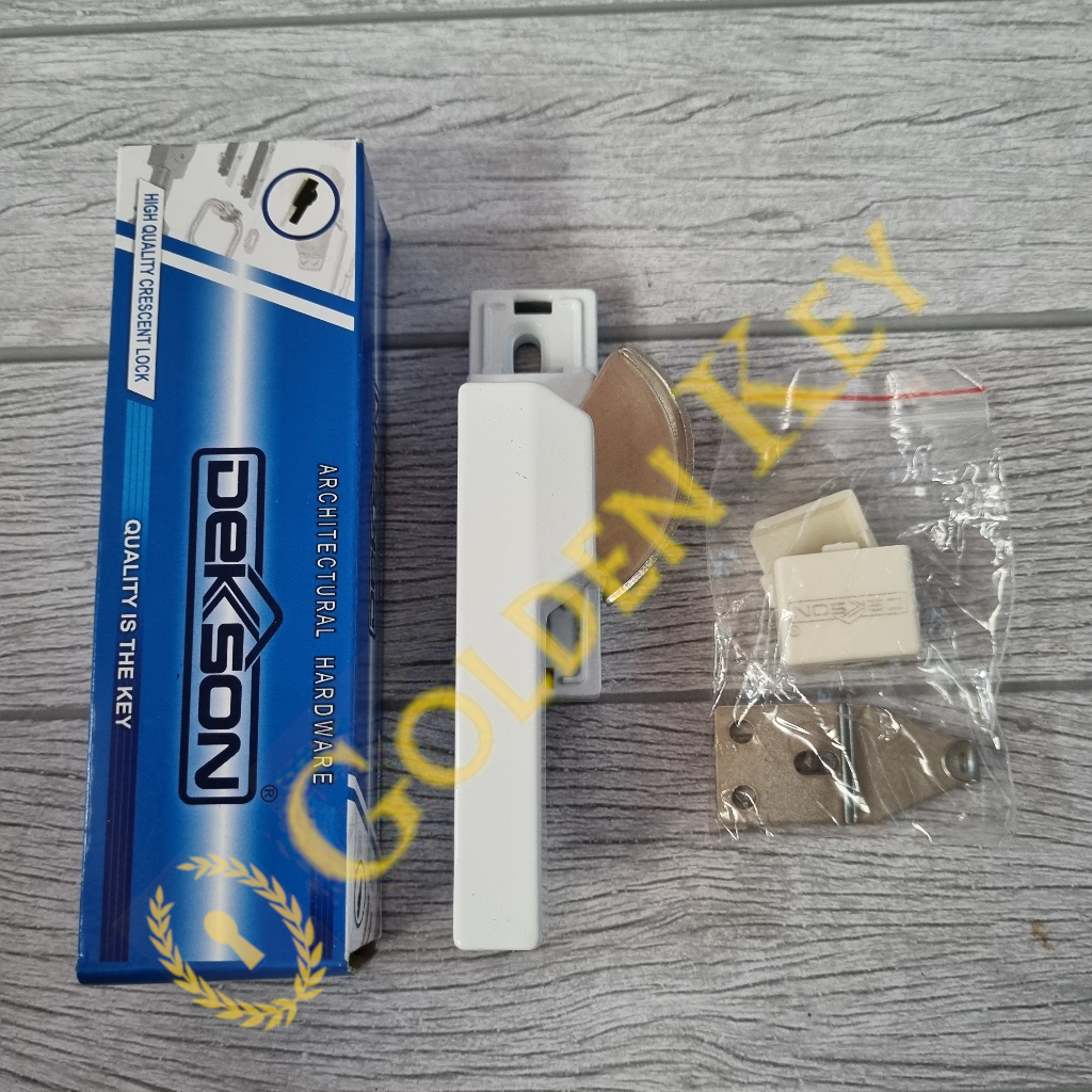 Jual Crescent Lock CL 393 Dekkson Dekson Grendel Kuping Kunci Jendela Geser Sliding Aluminium ...