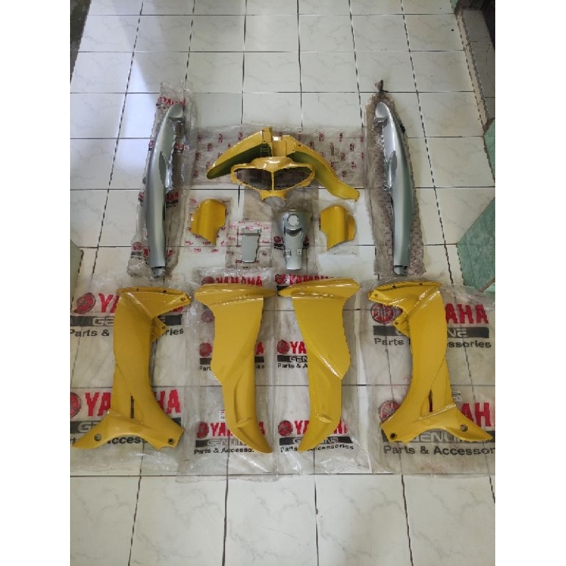 Jual body bodi halus set fullset jupiter z kuning silver original ...