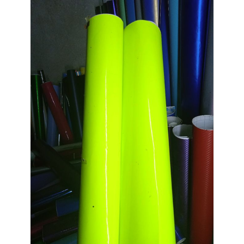 Jual Stiker skotlet hijau muda glossy scotlite motor hijau stabilo ...
