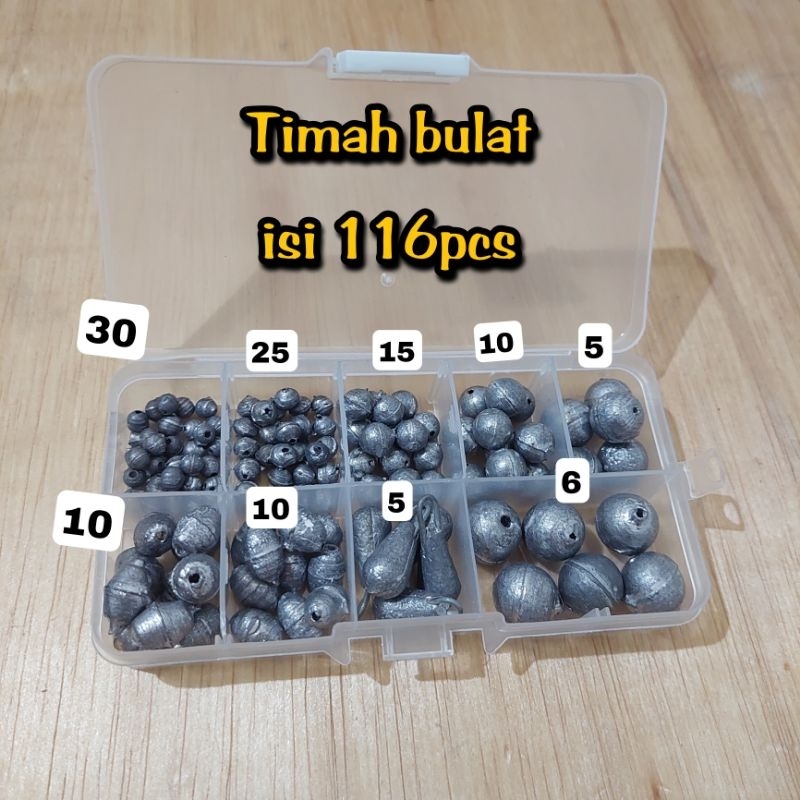 Jual Pemberat/Timah/Bandul Mancing Dasaran isi 100pcs | Shopee Indonesia