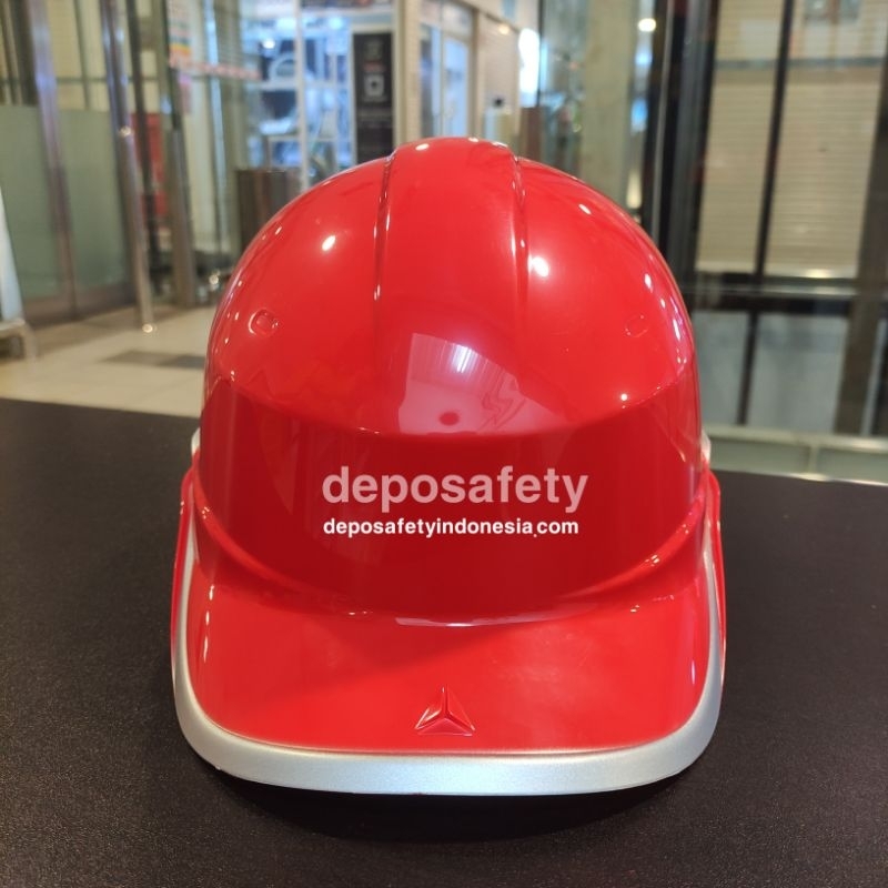Jual HELM SAFETY PROYEK HSE K3 DELTA PLUS MERAH | Shopee Indonesia