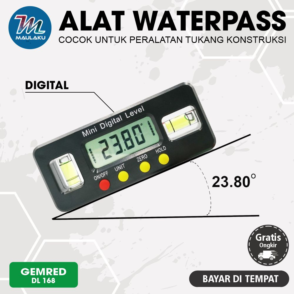Jual Waterpass Inclinometer Alat Ukur Digital Level Angle Measuring ...